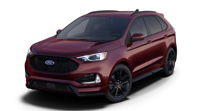 2021 Ford Edge ST LINE Burgundy Velvet, 2.0L EcoBoost® Engine ...